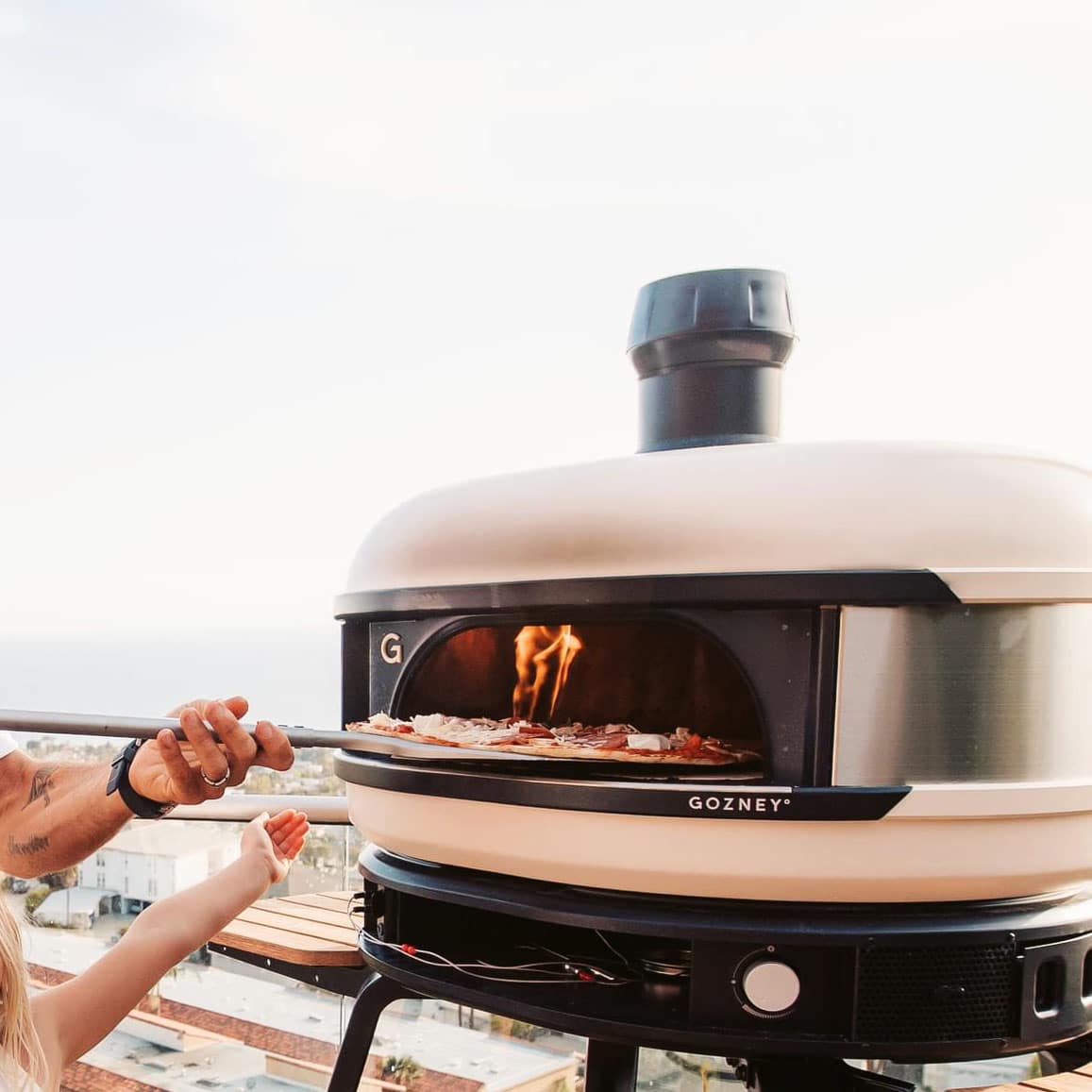 Dual Fuel Pizza Oven